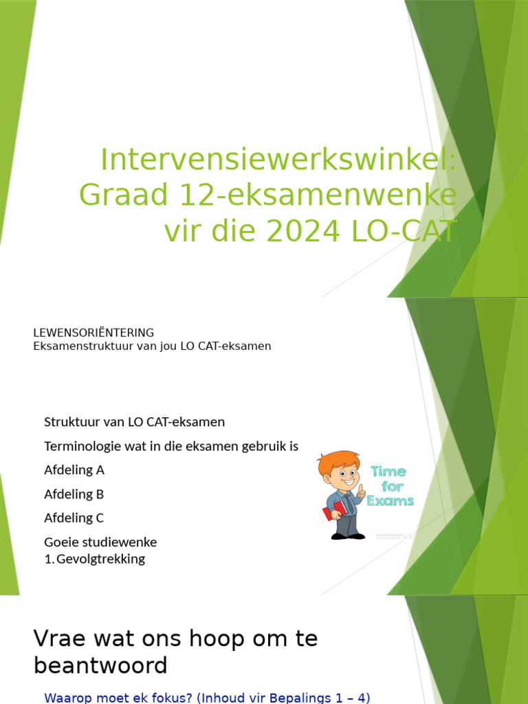 2024 - LO - Eks Voorbereiding | PDF