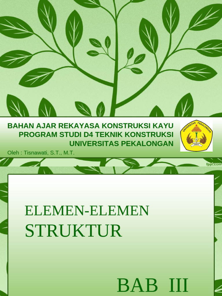 RKK BAB III. Elemen-Elemen Struktur | PDF