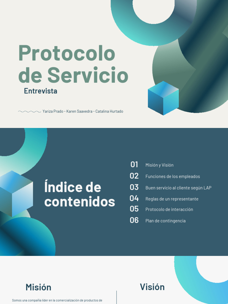 Protocolo de Servicio LAP | PDF