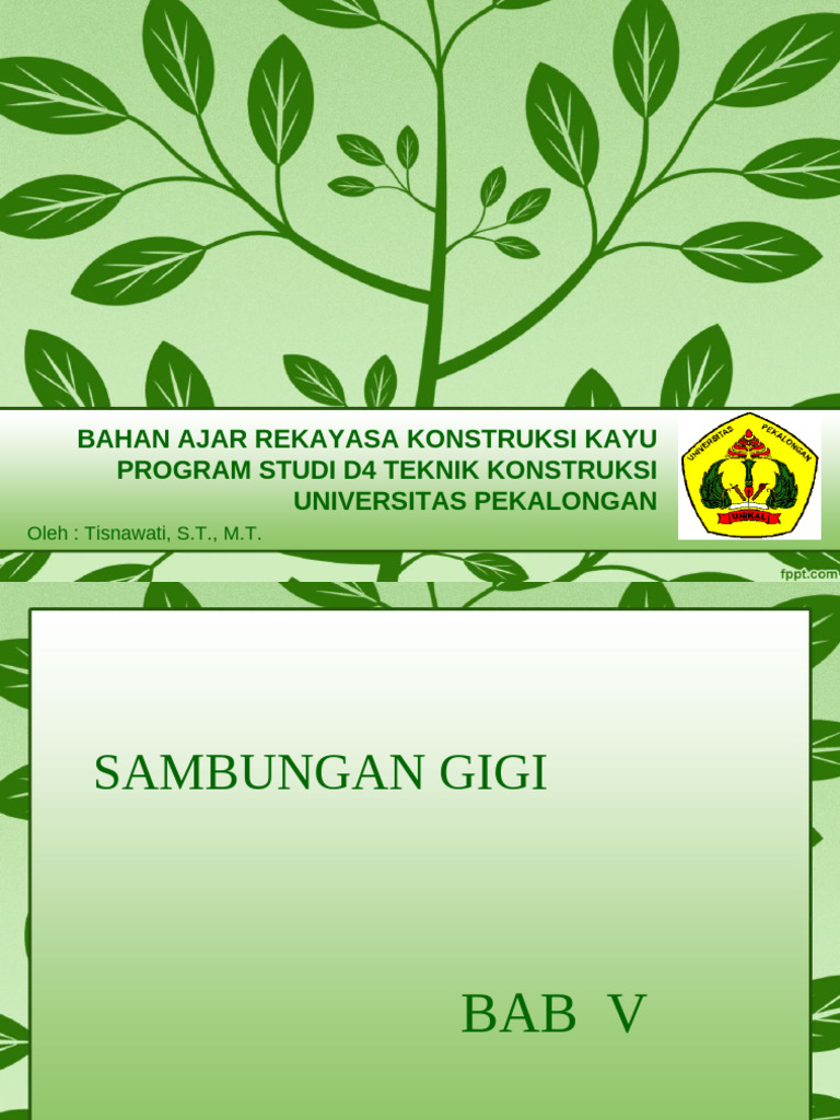 RKK BAB v. Sambungan Gigi | PDF