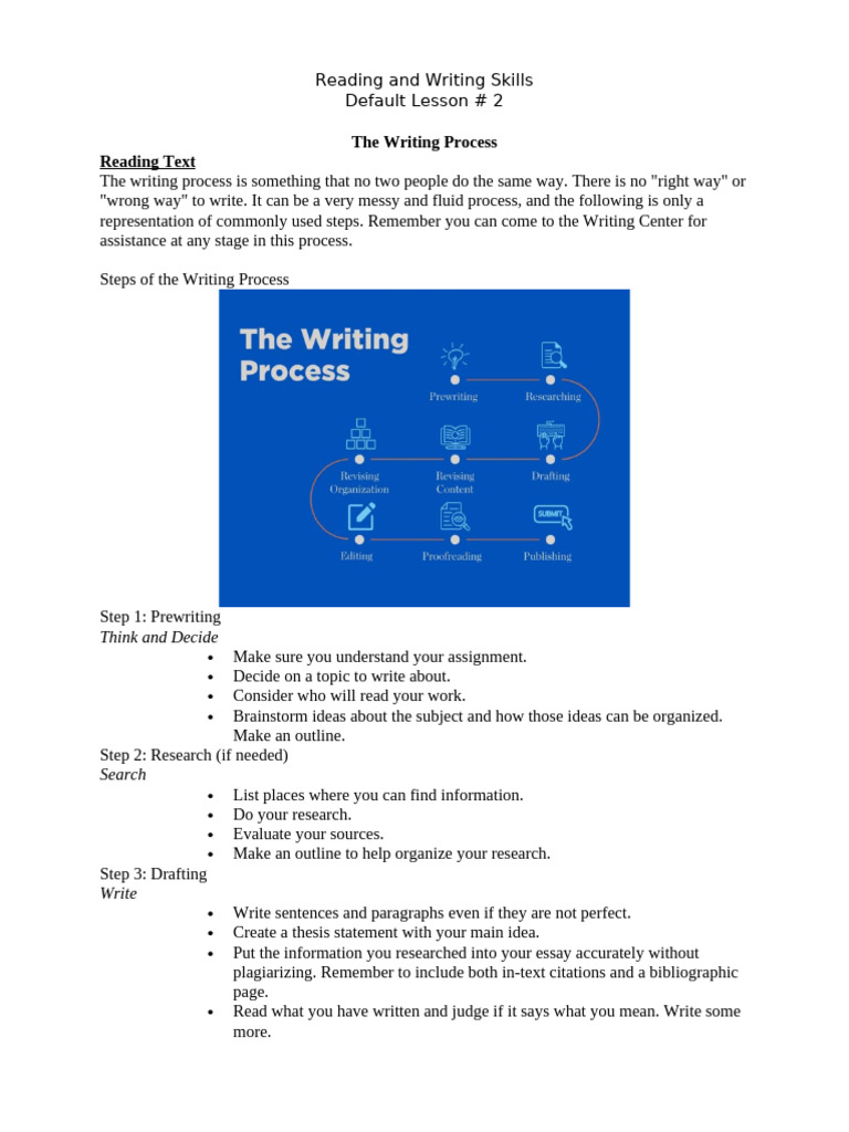 RAWS Default Lesson 2 | PDF