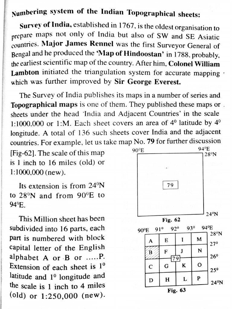 Toposheet Numbering System 07-Oct-2020 20-36-14 | PDF