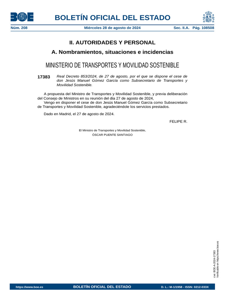 Boe A 2024 17383 | PDF