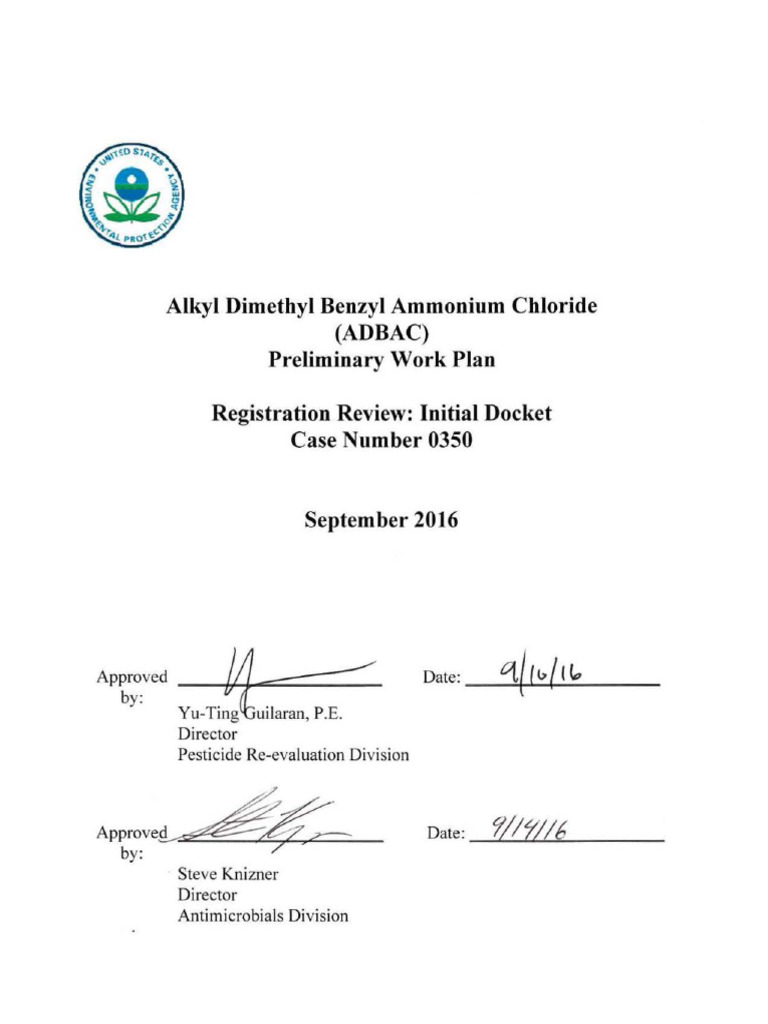 Preliminary Work Plan ADBAC | PDF