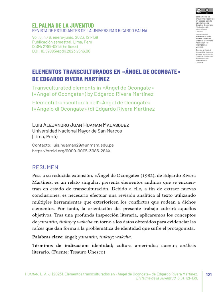 5767-Texto Del Artículo-23290-1-10-20230630 | PDF | Oración (Lingüística) | Pensamiento