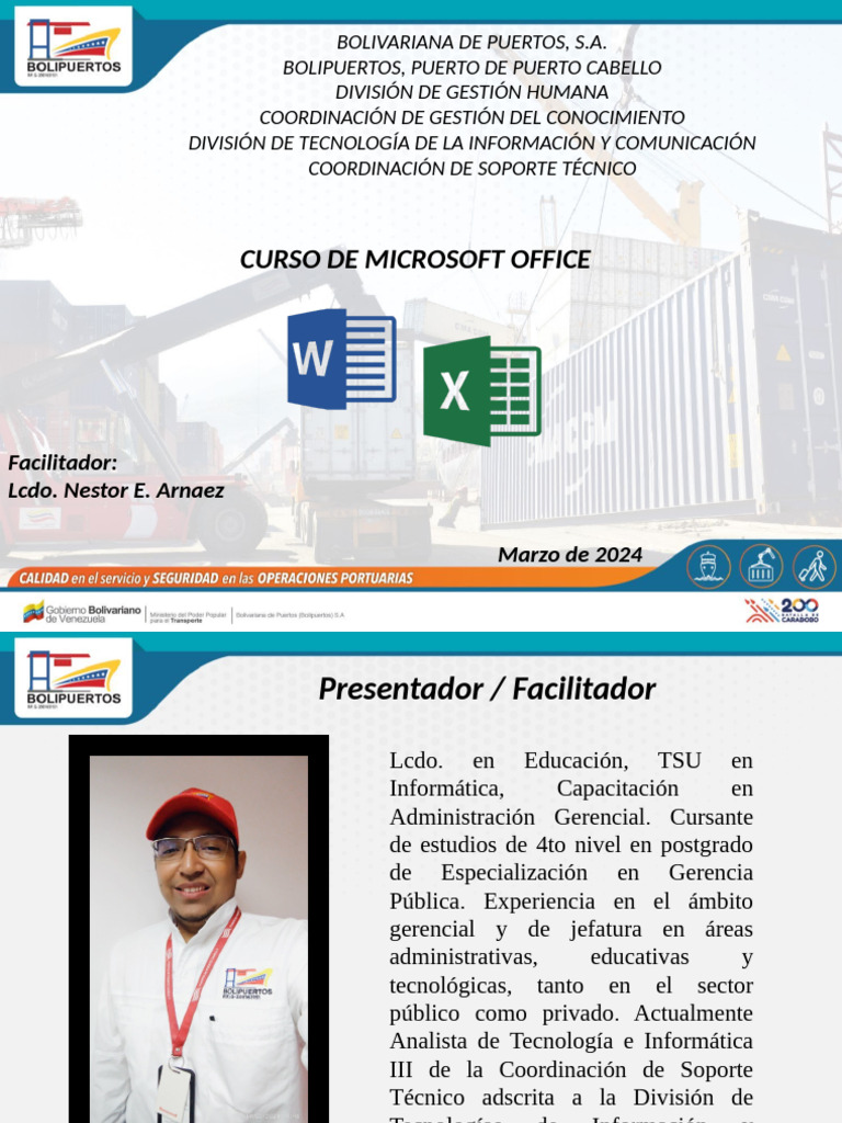Presentacion Curso Office BPPC | PDF