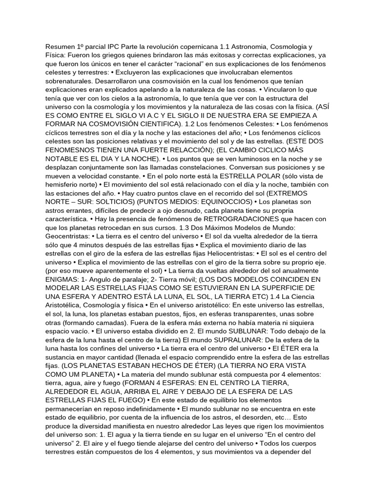 Resumen Primer Parcial Ipc | PDF