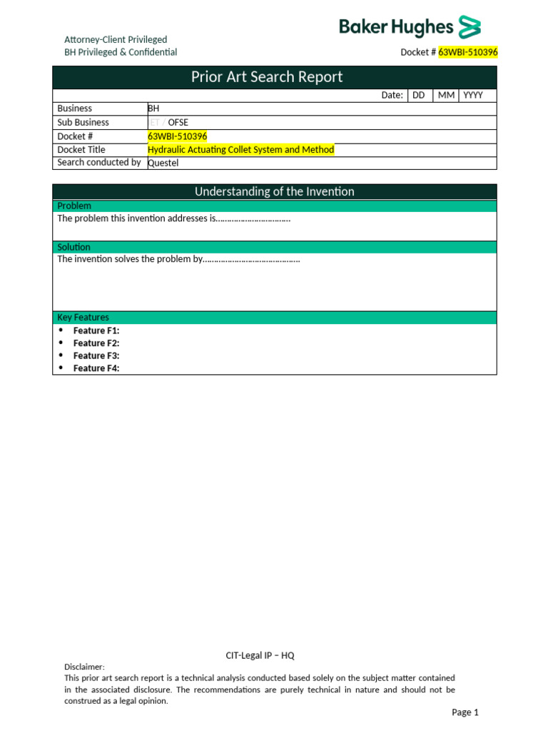 Baker Template | PDF