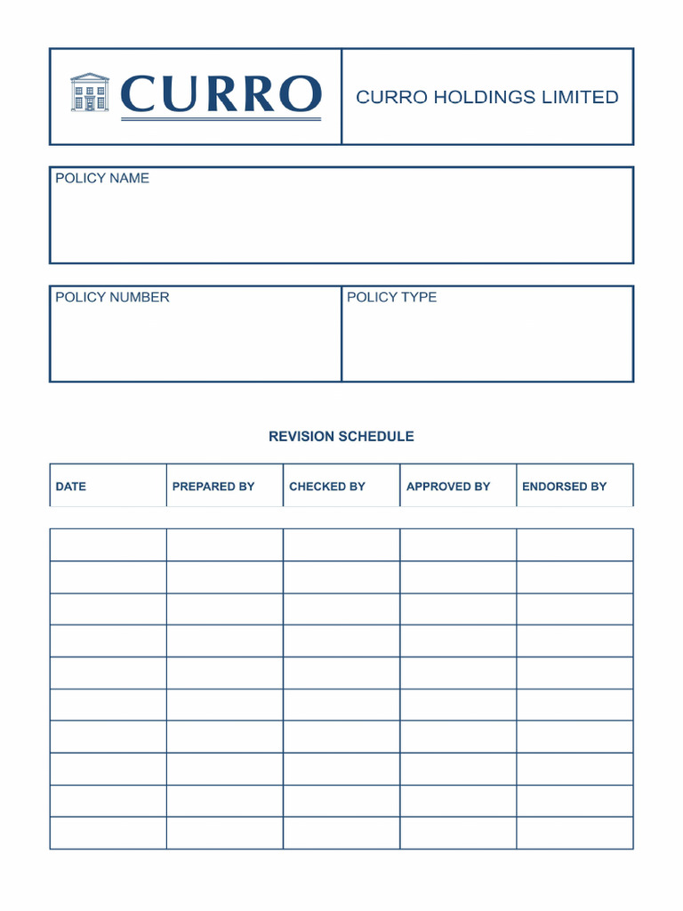 Curro Admissions Form 2019 | PDF