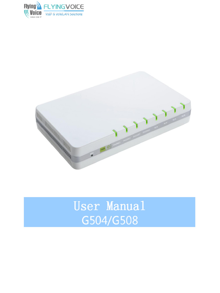 G508 User Manual 20220614 | PDF