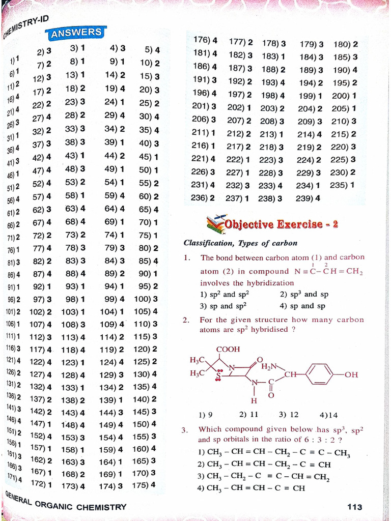 Organic Chem Ex 2 and 3 | PDF