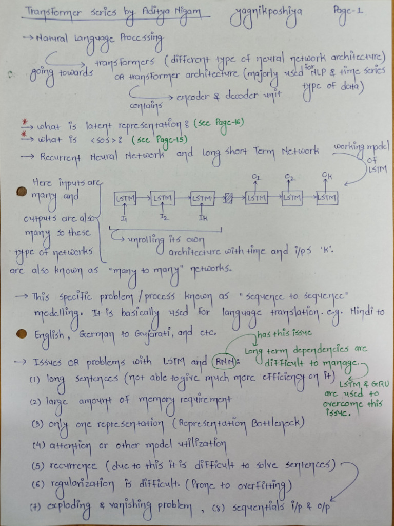 Transformer Notes | PDF
