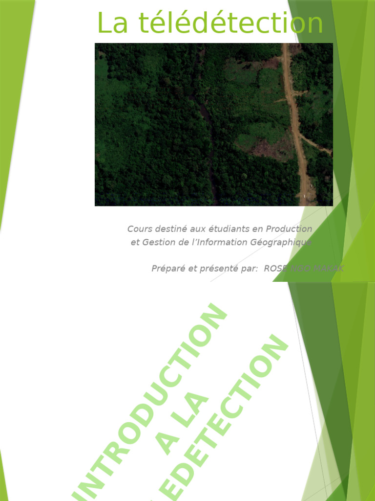 Cours Télédétection | PDF