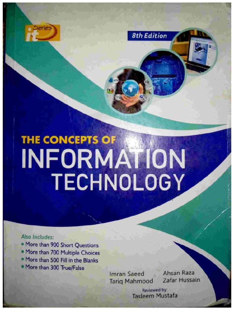 The Concepts of Information Technology (IT Series) 8th Edition PDF-By ...