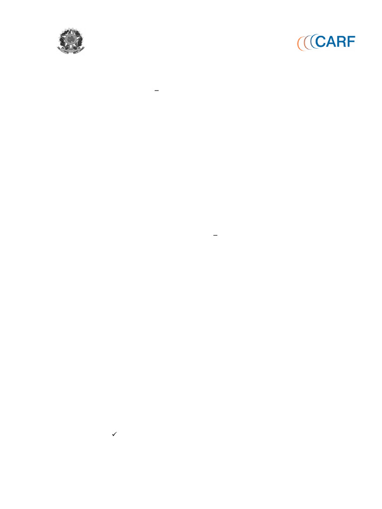 CARF Credito de Pis e Cofins Diesel Combustivel | PDF