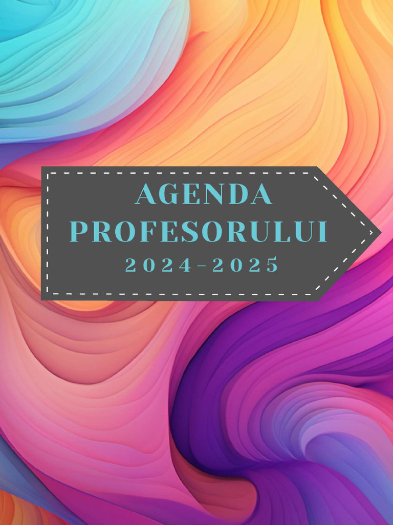 Agenda Profesorului | PDF