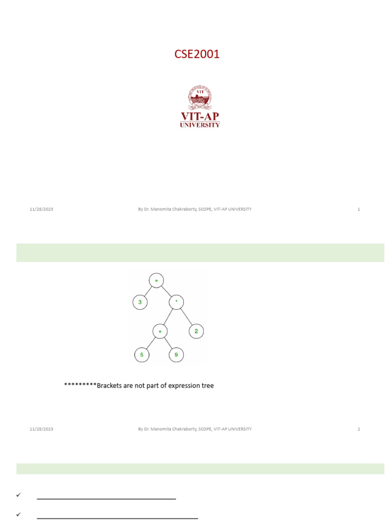 expression tree | PDF