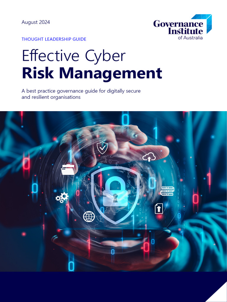 Effective Cyber Risk Management 1725225162 | PDF