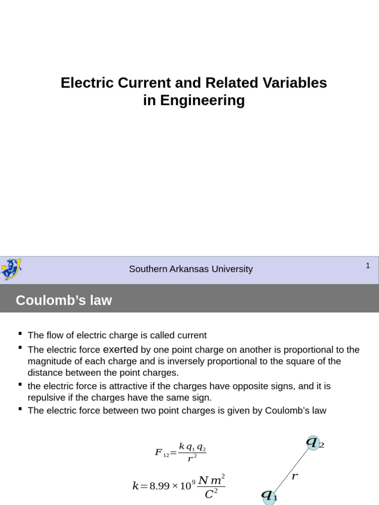 Electric Current & Circuit Principles | PDF | Electrical Resistance And Conductance | Teaching ...