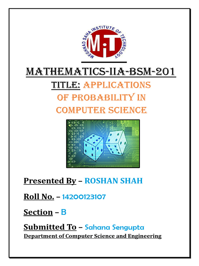 Roshan Shah - 14200123107 - Cseb | PDF | Statistical Inference | Art