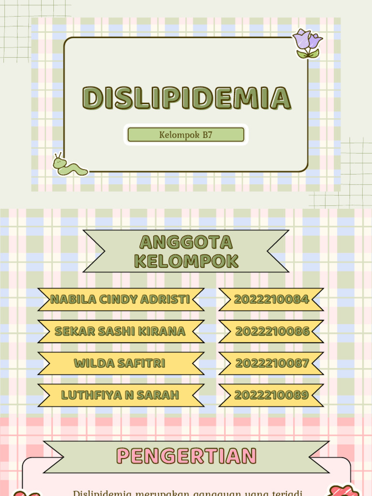 DISLIPIDEMIA | PDF