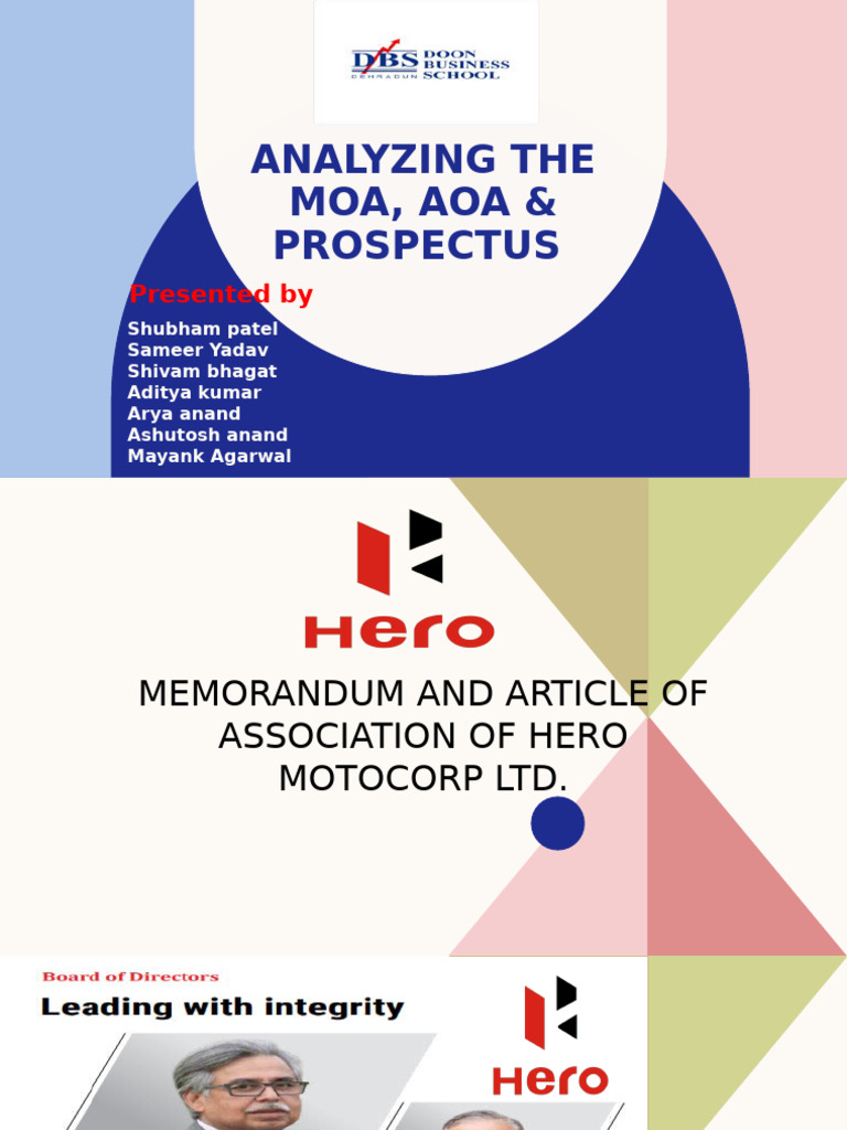 Analyzing The Moa J Aoa 0 Prospectus | PDF