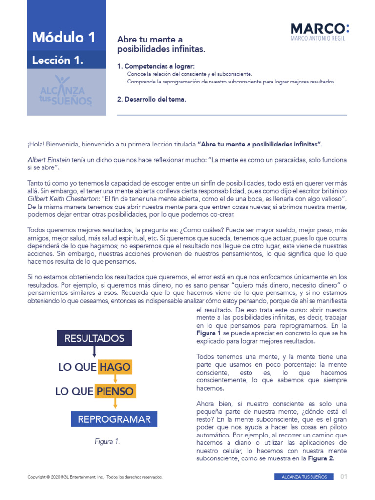 Modulo 1 Leccion 1VF | PDF | Mente