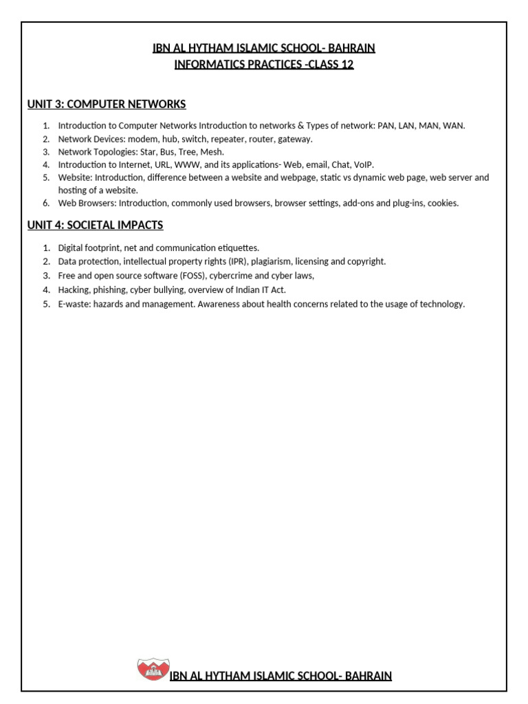 Activity Sheet 1-4 Class 12 IP | PDF