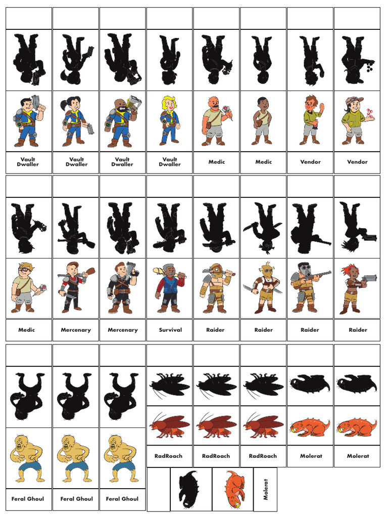 Fallout Paperminis 01 | PDF