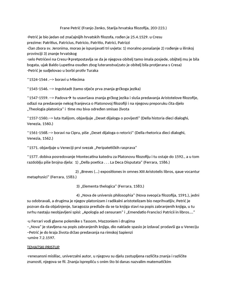 Petric | PDF