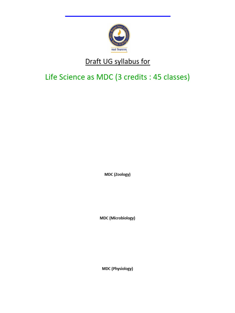 MDC Life Science | PDF