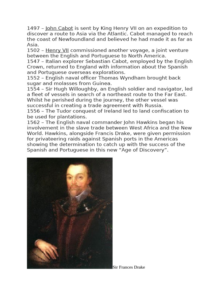 Key Events of The British Empire | PDF | British Empire | History