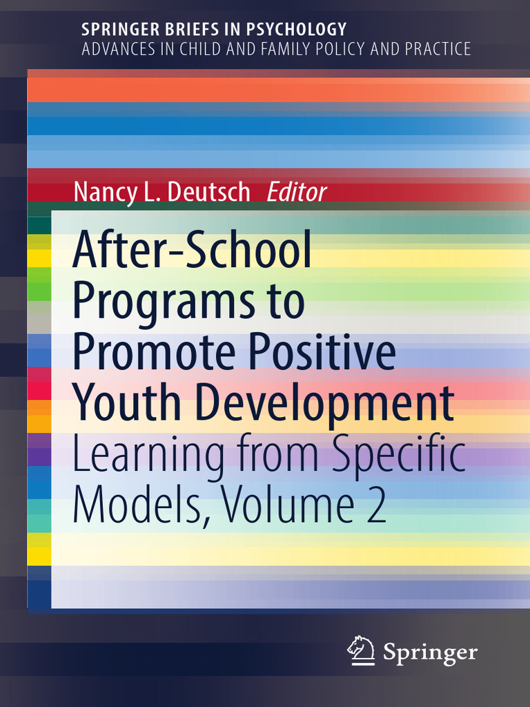 Book After-School Programs To Promote P | PDF
