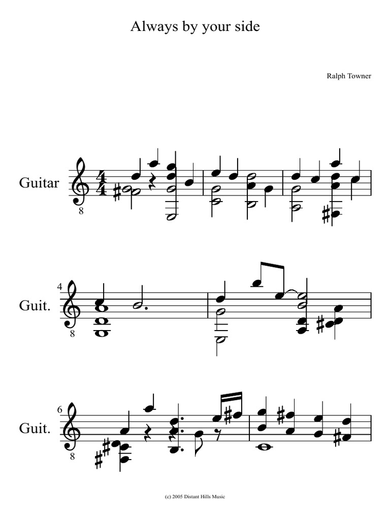 Always By Your Side - Ralph Towner | PDF