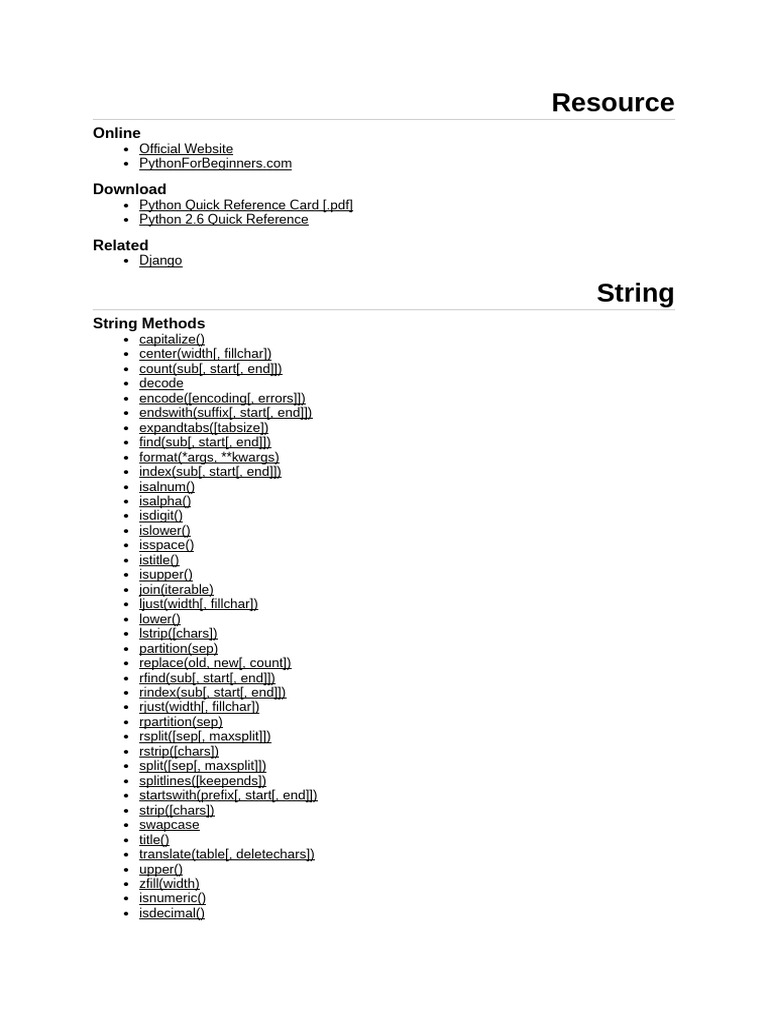 Python | PDF