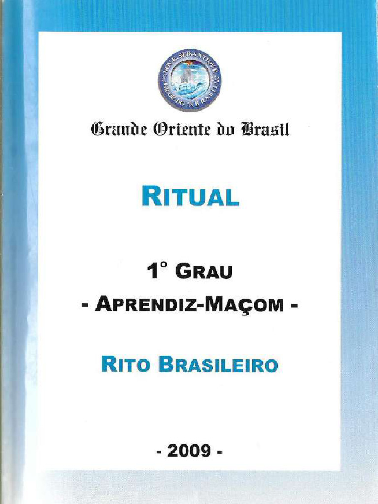 Rito Brasileiro Aprendiz | PDF