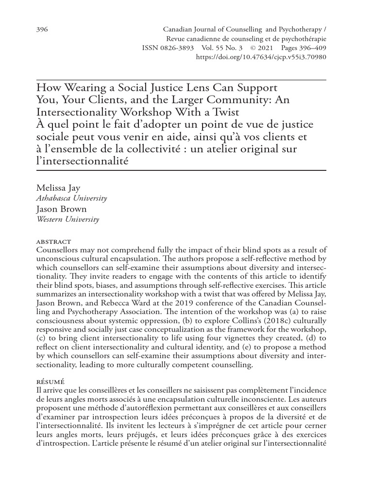 blefebvre,+CJCP 55n3 Jay Brown | PDF