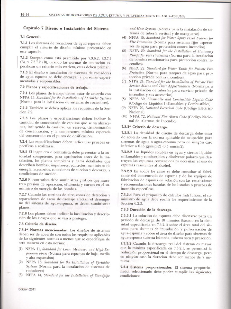 Nfpa 16-14 | PDF