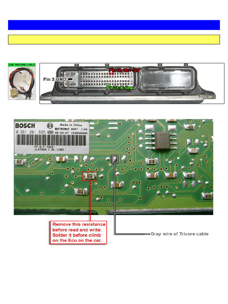 Bootst10c167 Bosch M7.9.7 Geely | PDF
