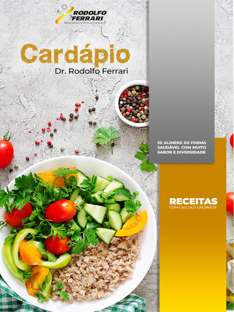 Cardapio DR Rodolfo Ferrari | PDF