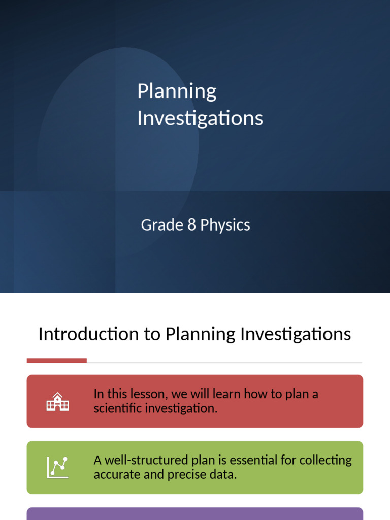 Planning_Investigations_Presentation_with_Notes | PDF