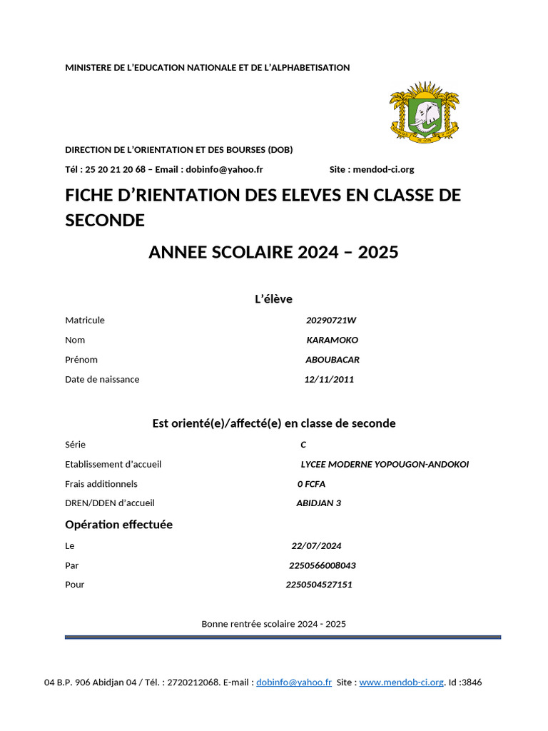 fiche | PDF