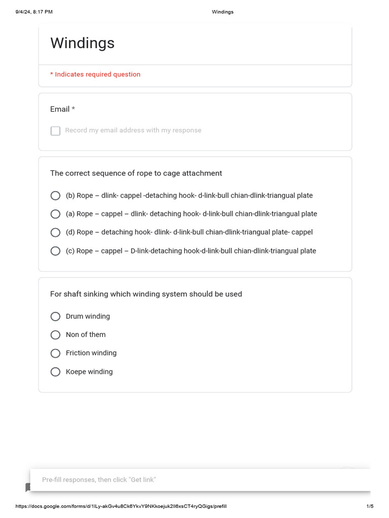MCQ Windings | PDF | Manufactured Goods | Technology & Engineering