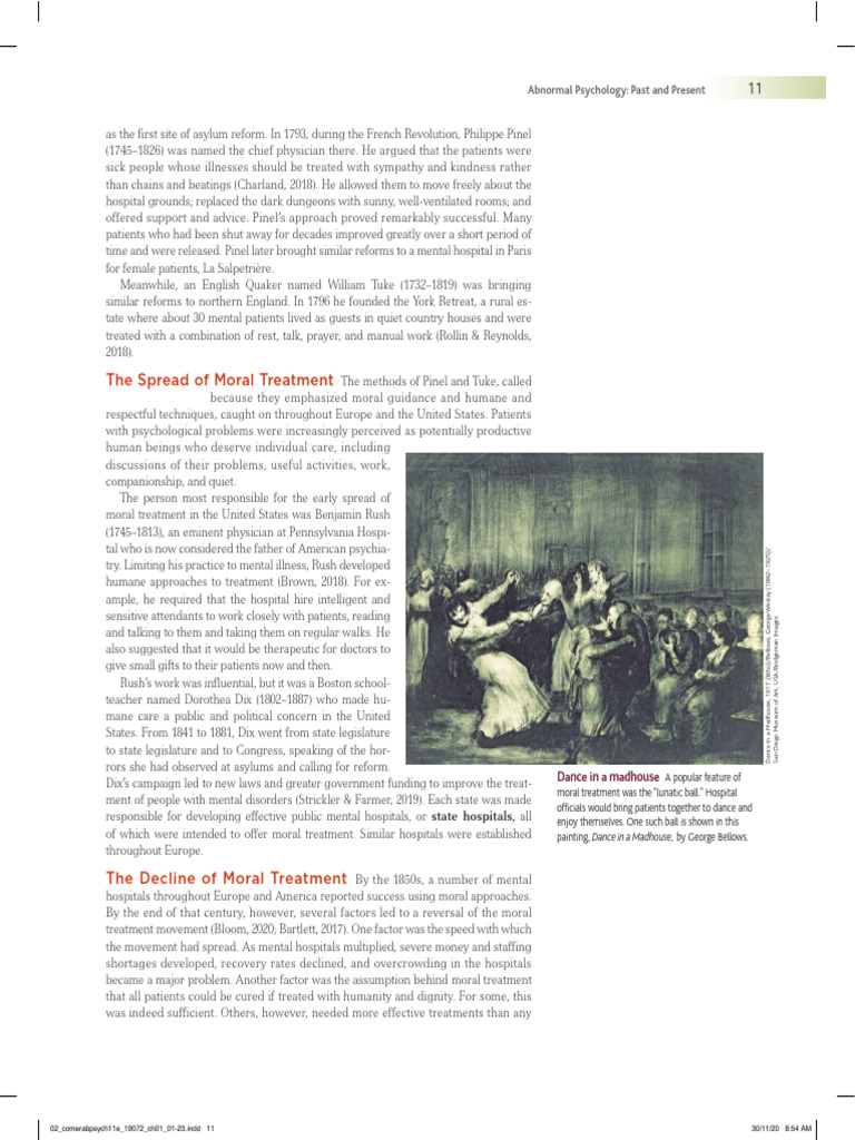 Abnormal Psychology 11th Edition (Ronald J. Comer, Jonathan S. Comer ...