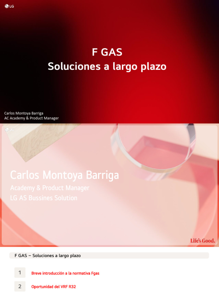 LG Electronics - Fgas + RSIF R32 | PDF