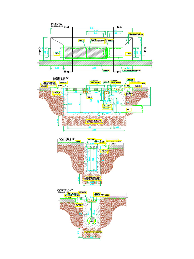 Sumidero Final DETALLE | PDF