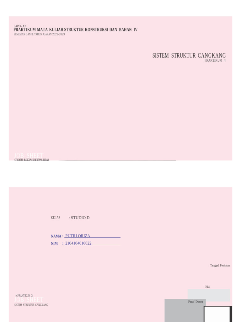 Struktur Cangkang | PDF