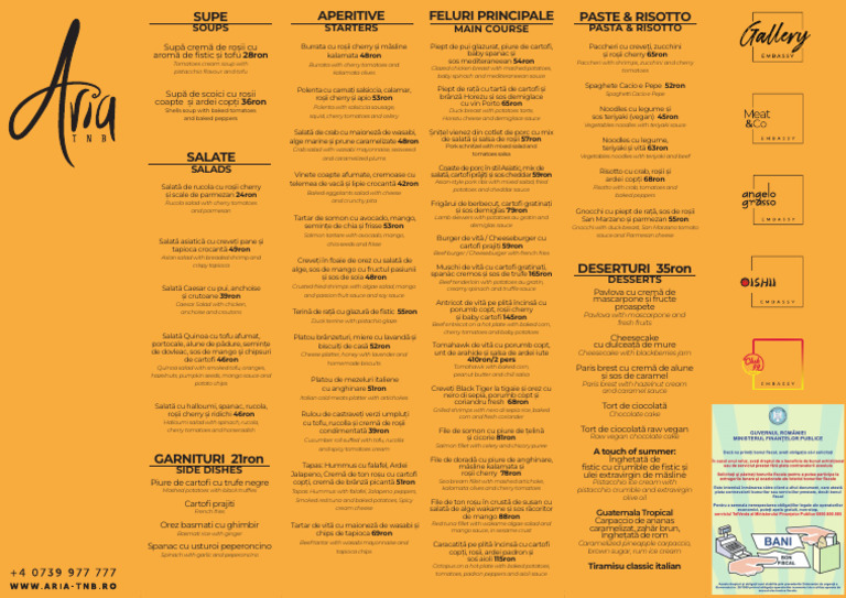 MENIU 2024 Food | PDF | Salad | Cooking, Food & Wine