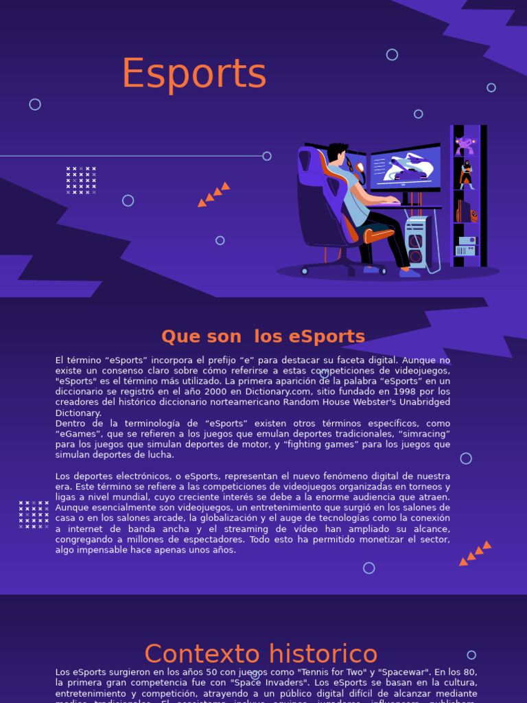 Presentacion Esports | PDF
