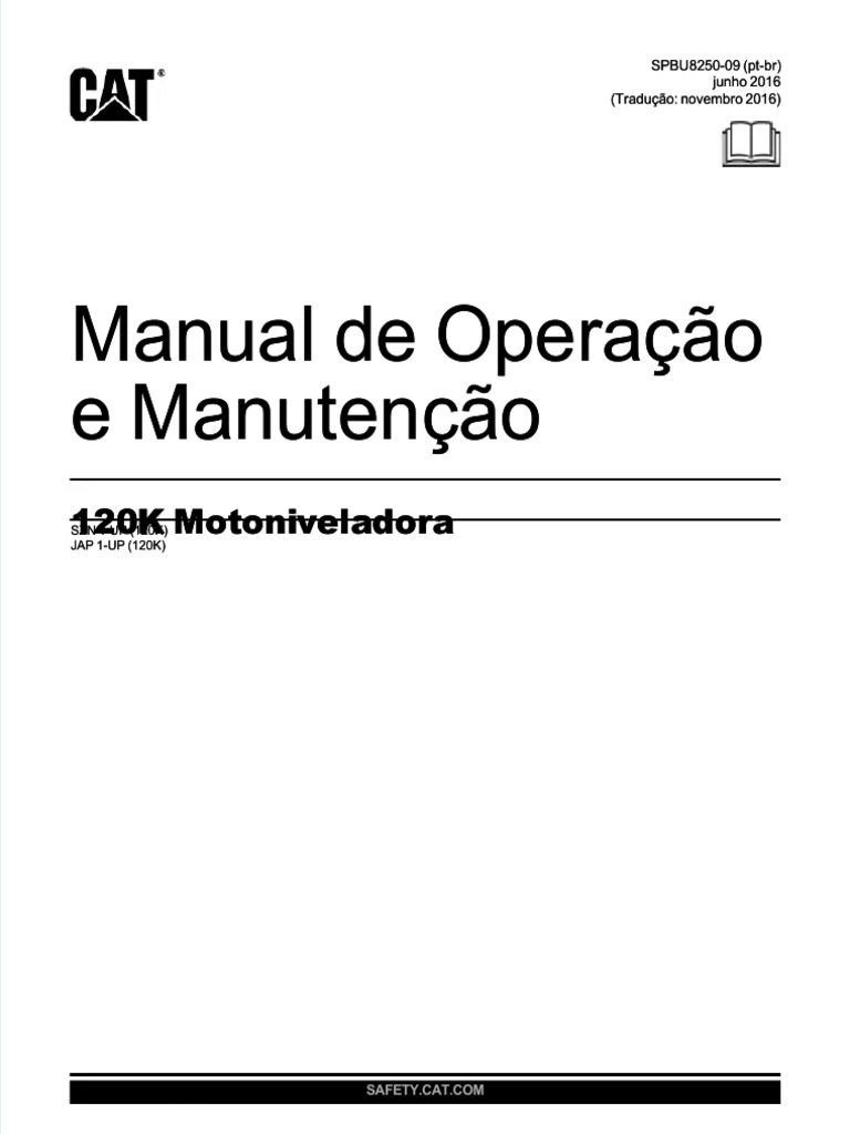 Motoniveladora Cat 120K 2 | PDF